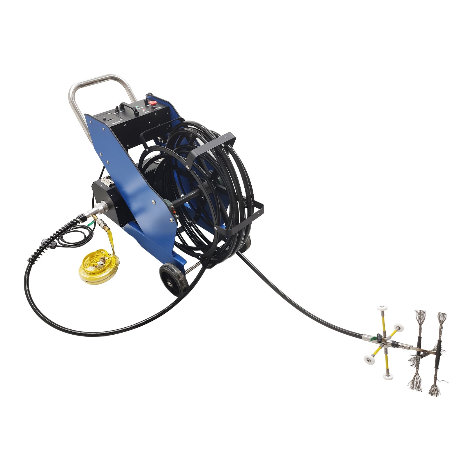 Oil Fume Pipeline Cleaning Machine 220V/110V Commercial Kitchen Pipe ...