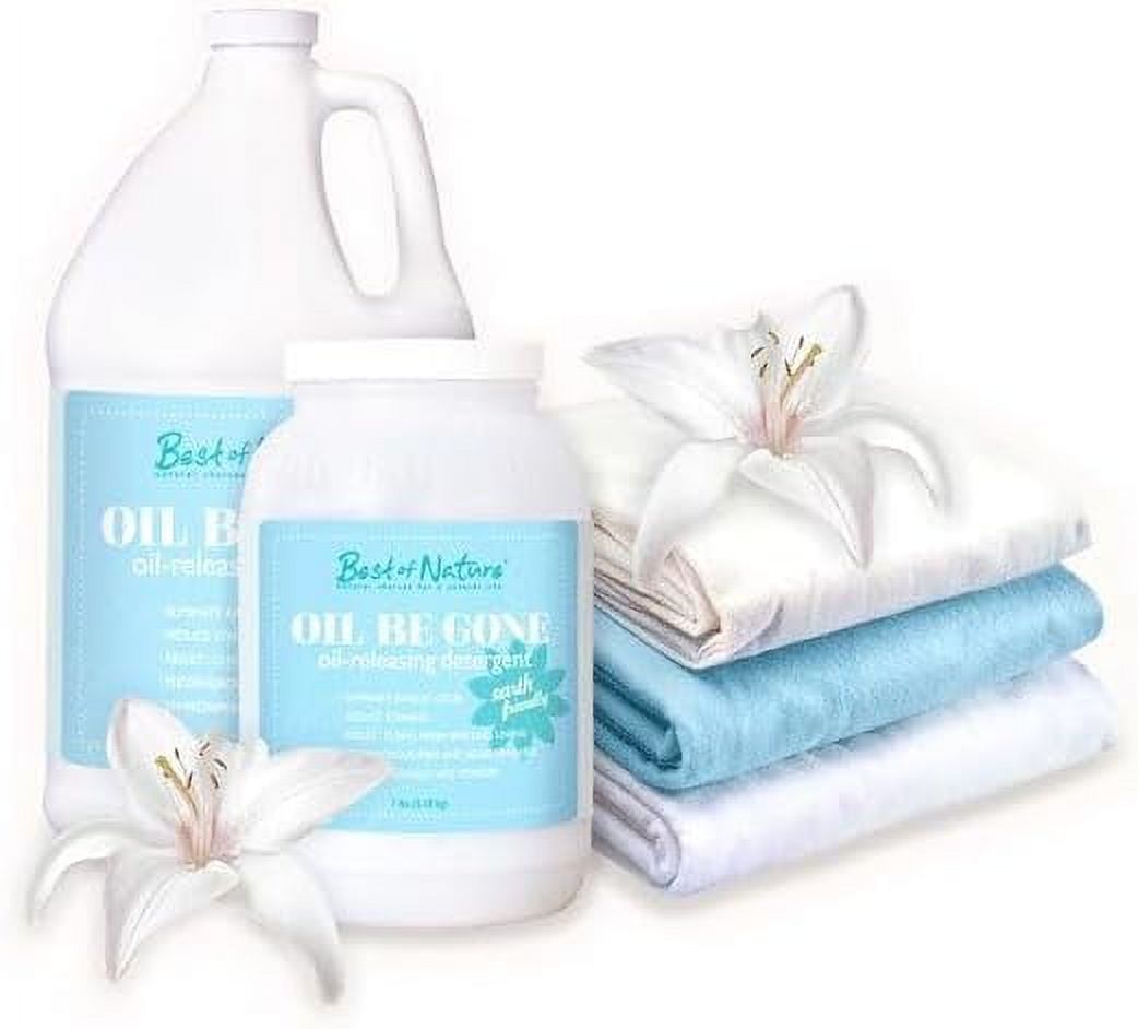 Oil Be Gone Powder Laundry Detergent – Heavy-Duty Massage Sheet Stain ...