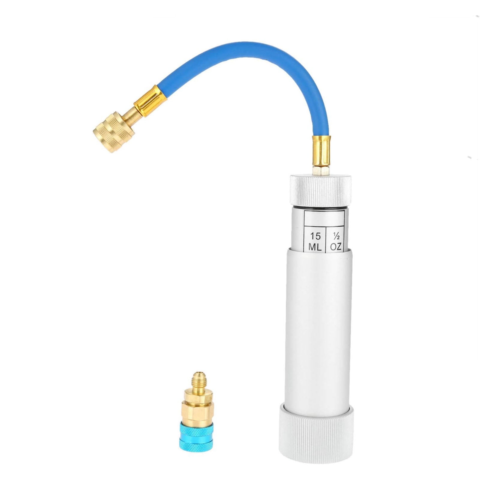 Oil Injector Refrigerant Injector 1/4in SAE Connector 2oz for R134A ...