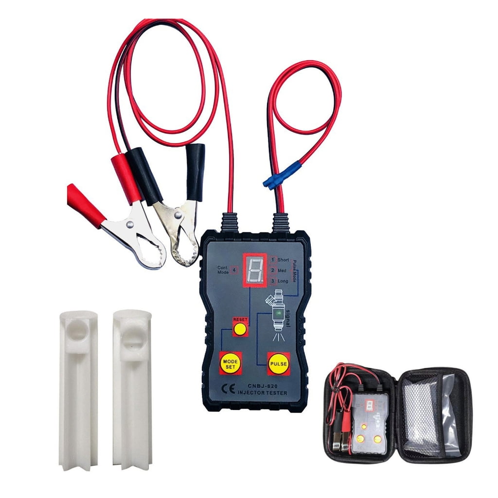 Oil Injector Tester and Cleaner Kit 12V 4 Pulse Modes Universal ...