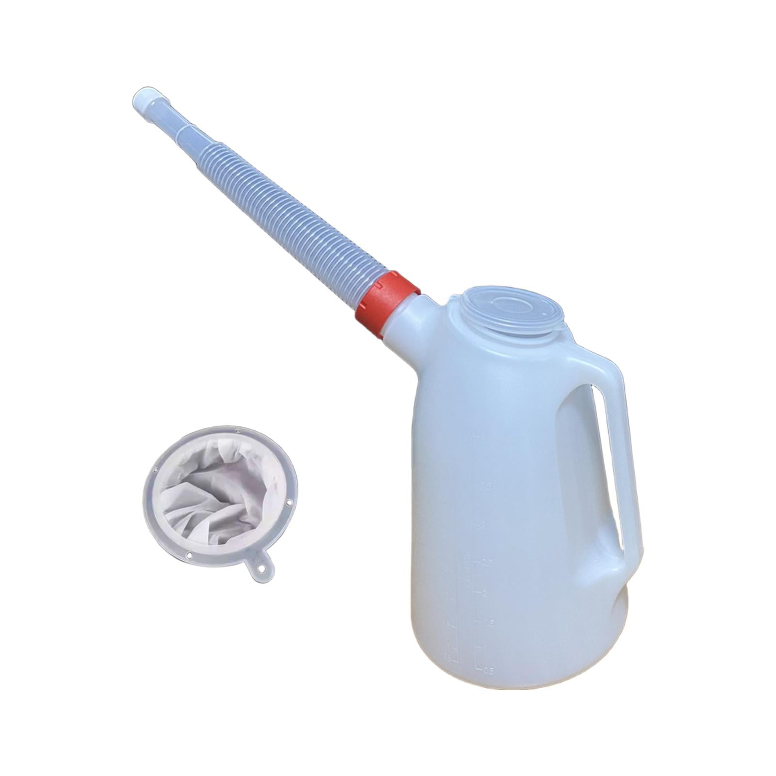 Oil Jug Engine Oil Dispenser Measuring Container Thickened HDPE ...