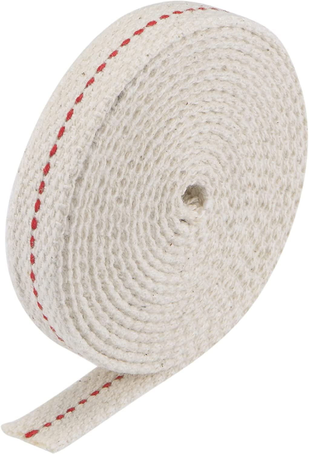 Oil Lamp Wick Cotton 1/2 Inch Flat Wide 2 Meter/6Ft Long with Red ...