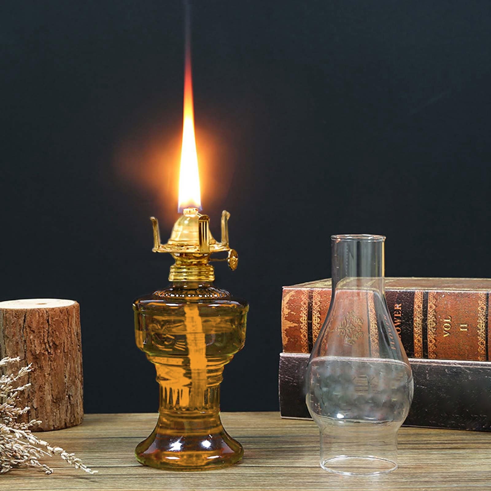 Oil Lamps for Indoor Use, Classic Kerosene Lamp Home Emergency Lighting ...