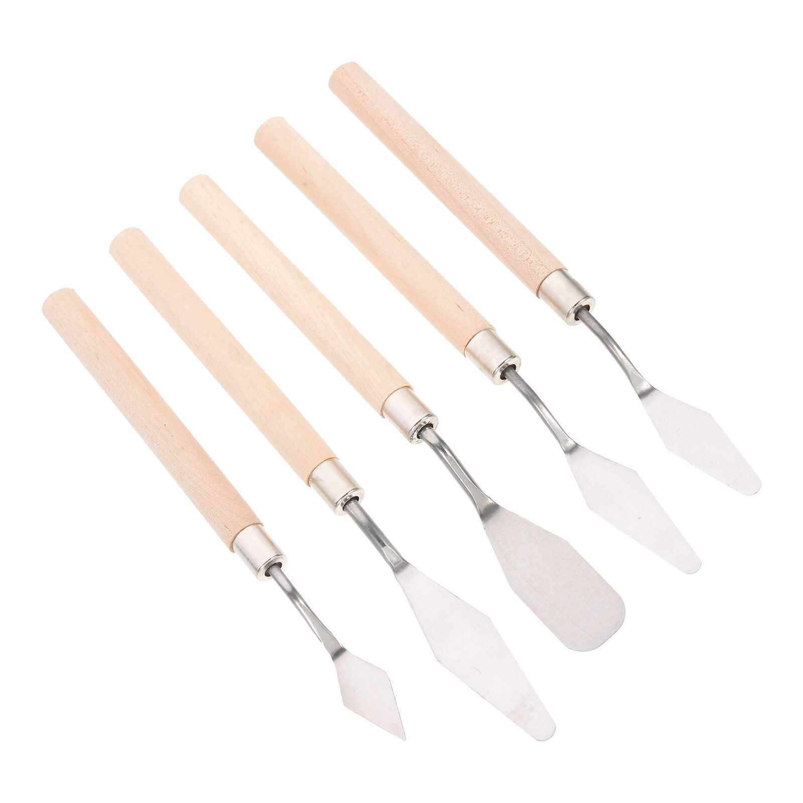 Oil Paint Spatulas Art Scraper Color Mixing Scrapers Metal Drawing Tool ...