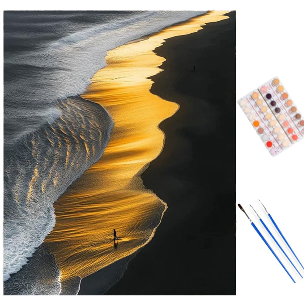 Oil Paint by Numbers for Beginner Digital Painting Acrylic Kits Hand ...