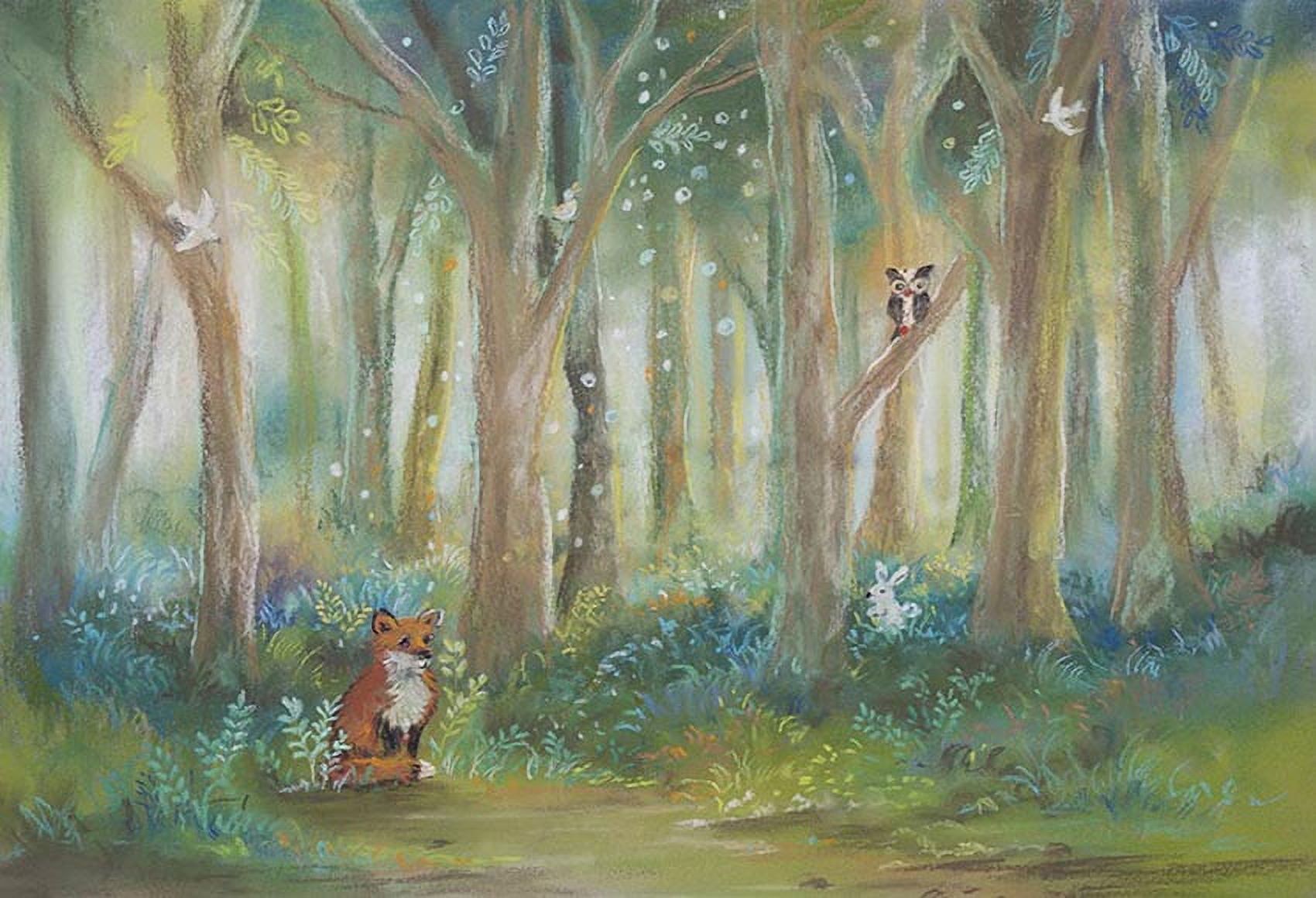 Oil Painting Castle Jungle Baby Birthday Party Kids Portrait rate ...