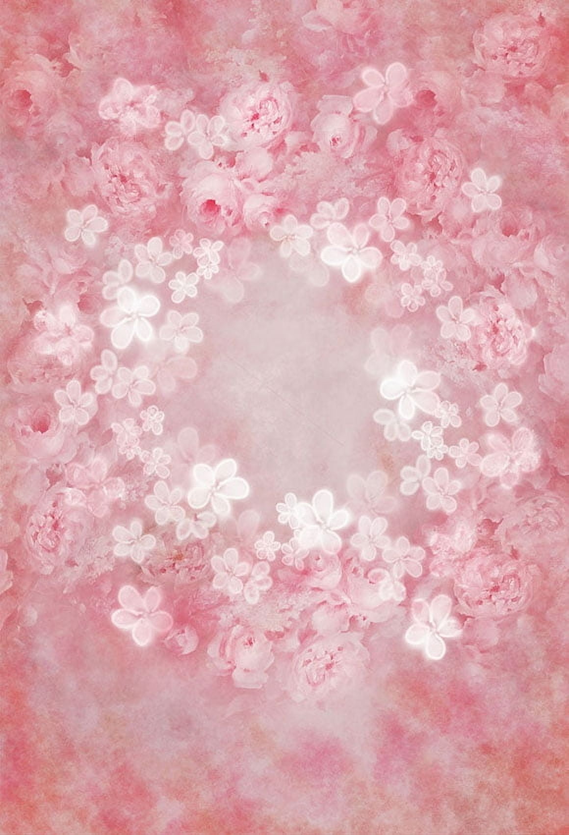 Oil Painting Flowers Abstract Texture Kids Birthday Adult Portrait r ...