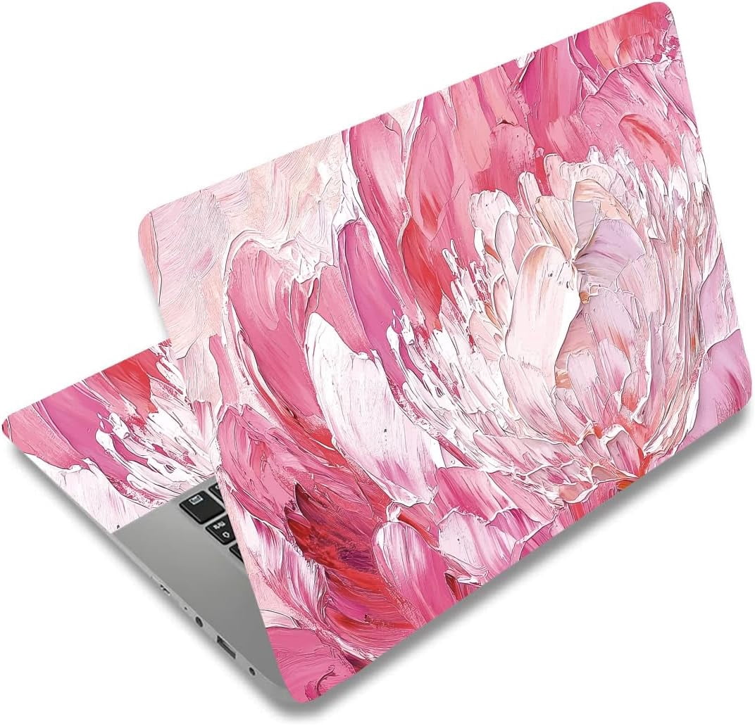 Oil Painting Flowers Laptop Skin Sticker Decal Universal Laptops ...