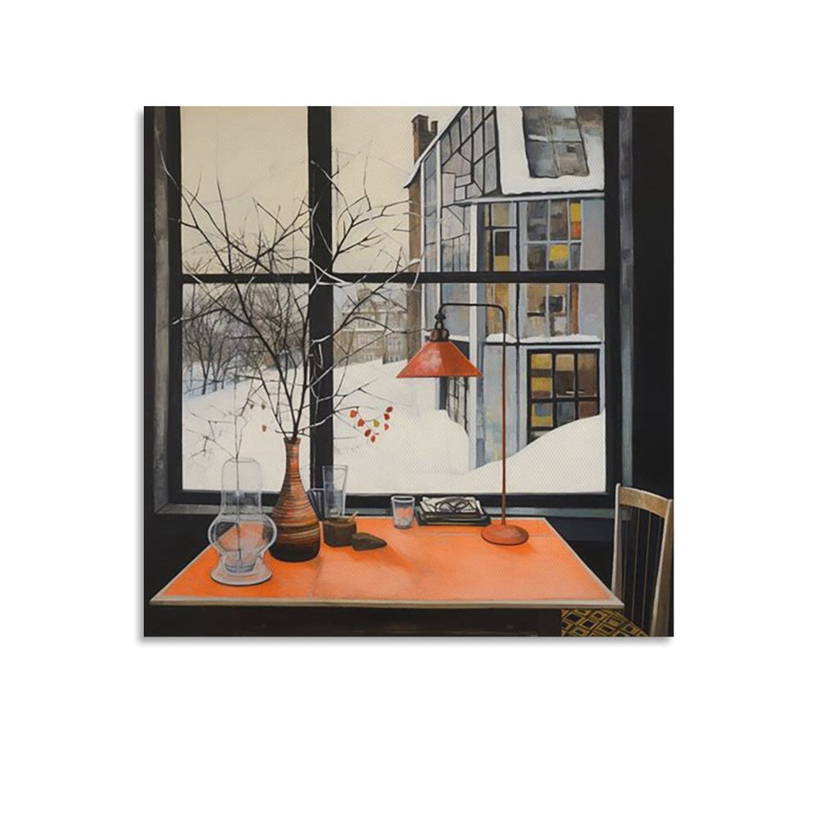 Oil Painting Kaoru Yamada Canvas Art Canvas Wall Art Print Photo Art ...