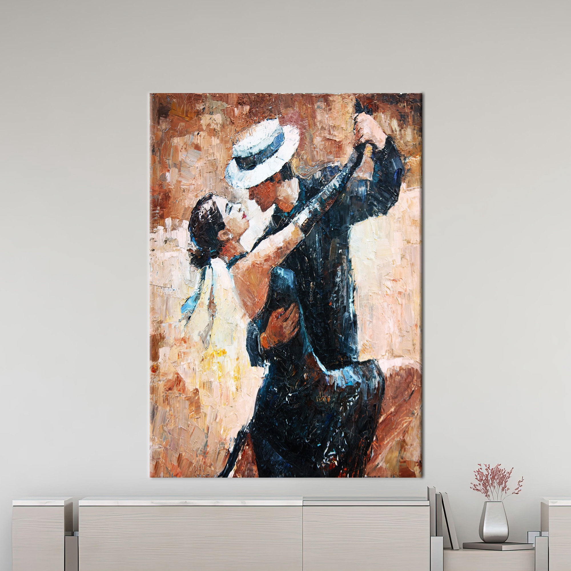 Oil Painting Print, Canvas Art, Canvas Print, Canvas, Romantic Art ...