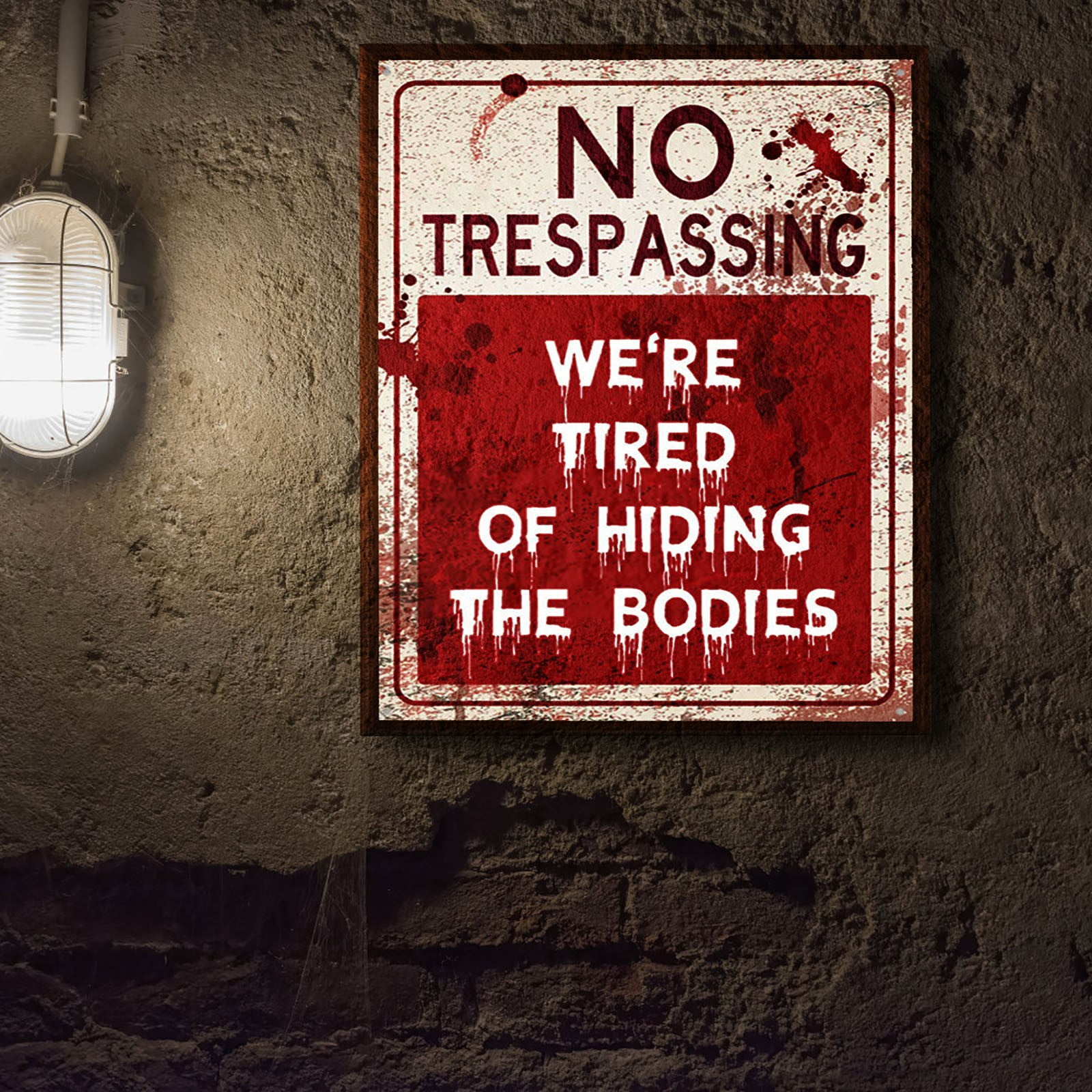 Oil Painting Wall Art 2024 No Trespassing Vintage Public Warning Sign ... Oil Painting Wall Art 2024 No Trespassing Vintage Public Warning Sign ...