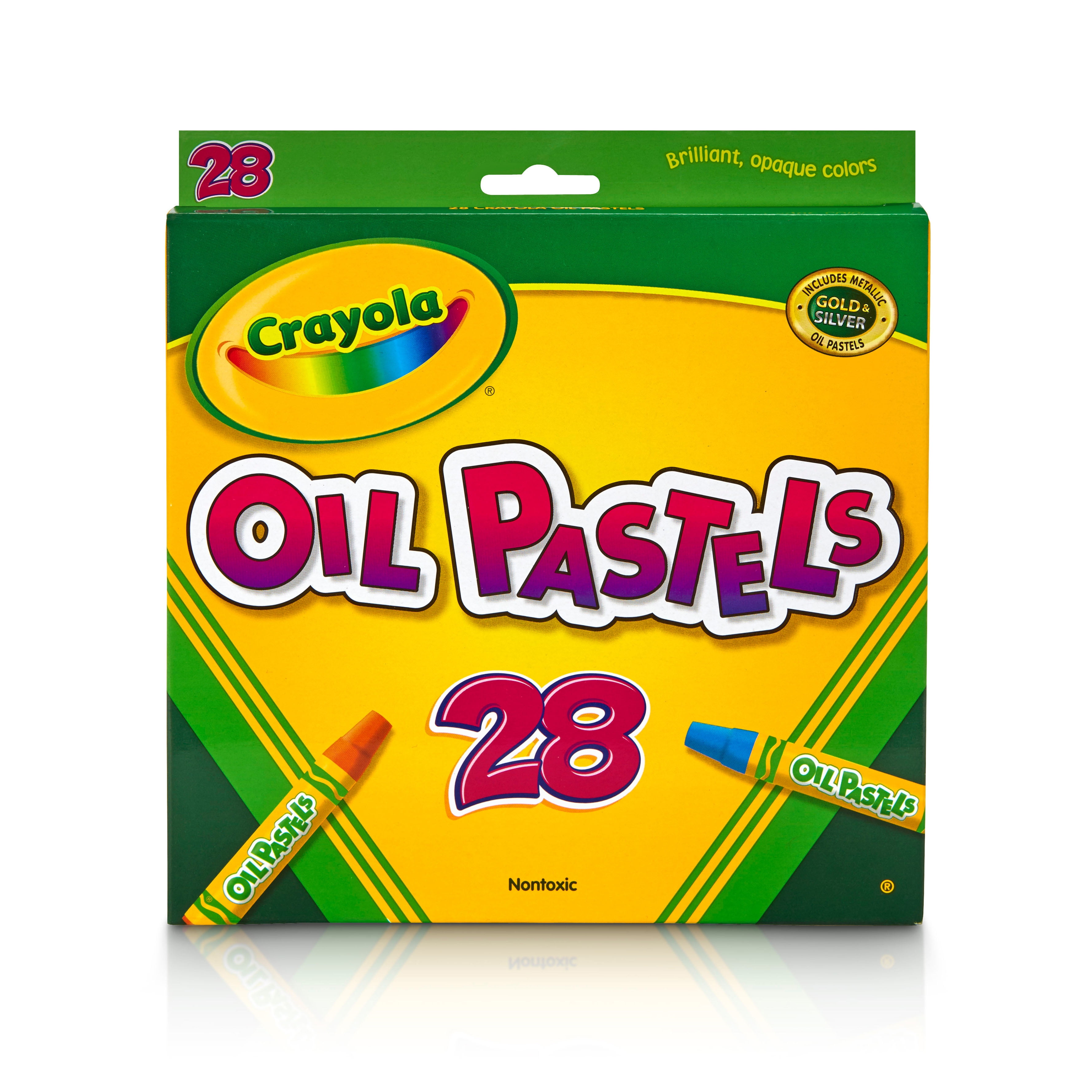 Oil Pastels, 28 Assorted Colors, 28/pack | Bundle of 5 - Walmart.com