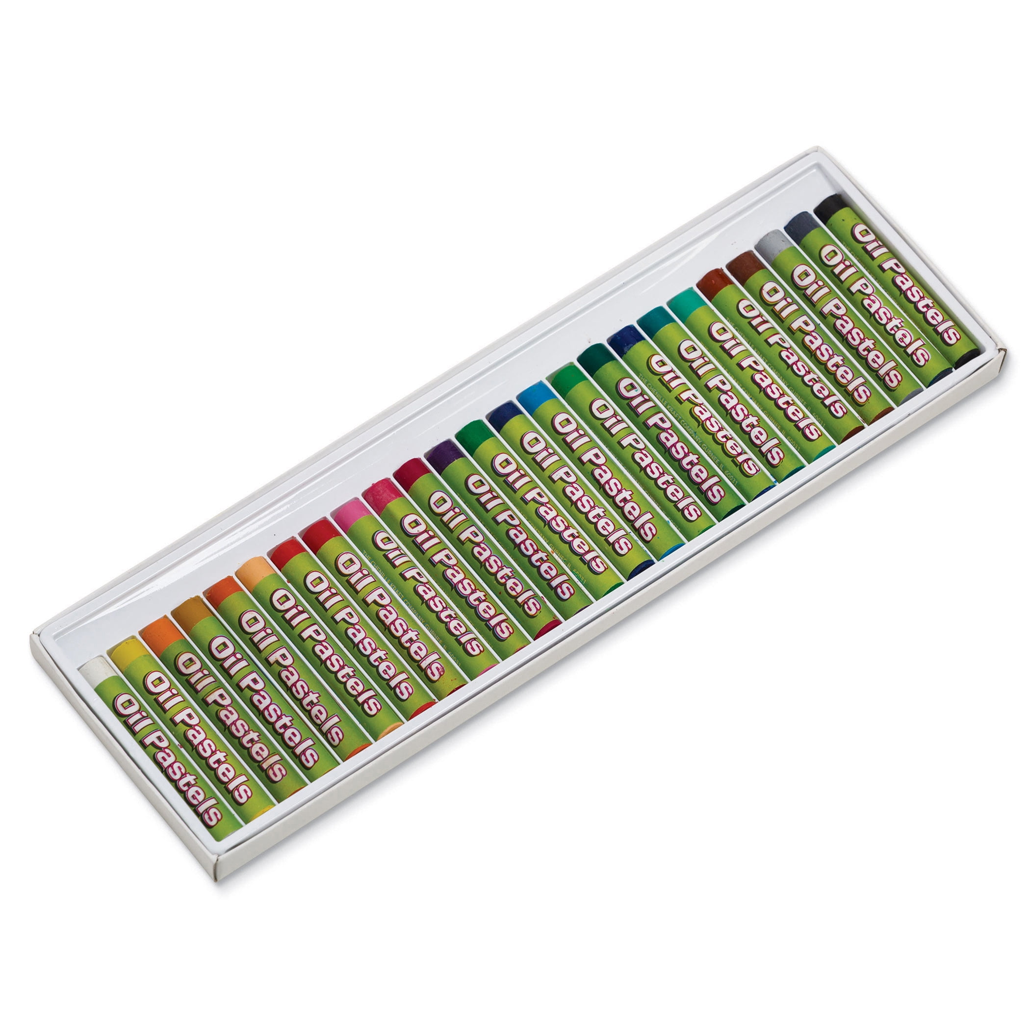 Oil Pastels, Assorted Colors, 25 Per Set, 6 Sets - Walmart.com
