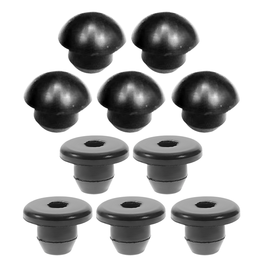 Oil Plug 10 Pcs Rubber Hydraulic Filler Bung Plugs Car Jack Floor ...