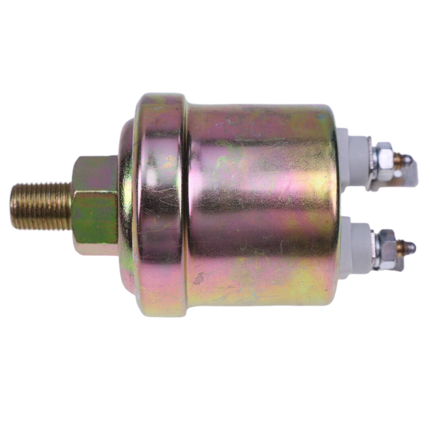Oil Pressure Sender, VDO type, 0-80 psi, 10-180 ohms, w/16 psi Low Alarm switch - Walmart.com