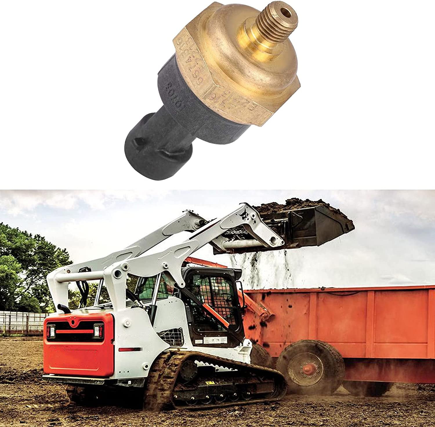 Oil Pressure Sensor Switch For Bobcat Loader 6674316 6674315 6684037 ...