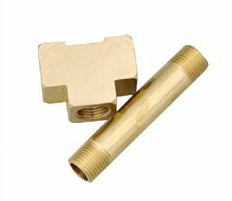 Oil Pressure Tee Adaptor Kit Brass CP7556 - Walmart.com
