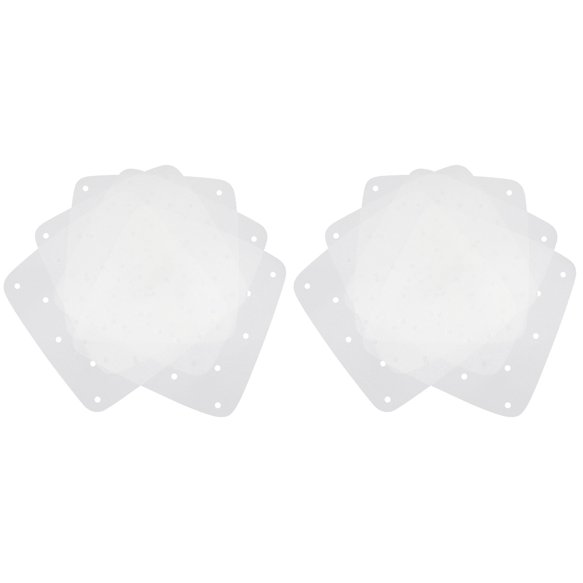 Oil Proof Paper Air Fryer Disposable Liners Oven Packing Baking Pan ...