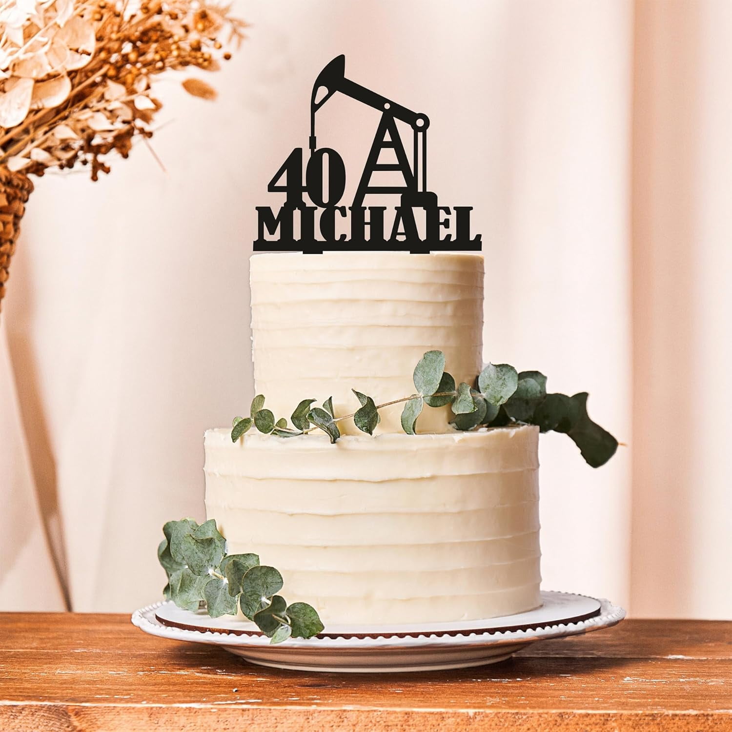 Oil Rig Birthday Cake Topper,Drilling Platform Cake Topper,Birthday ...