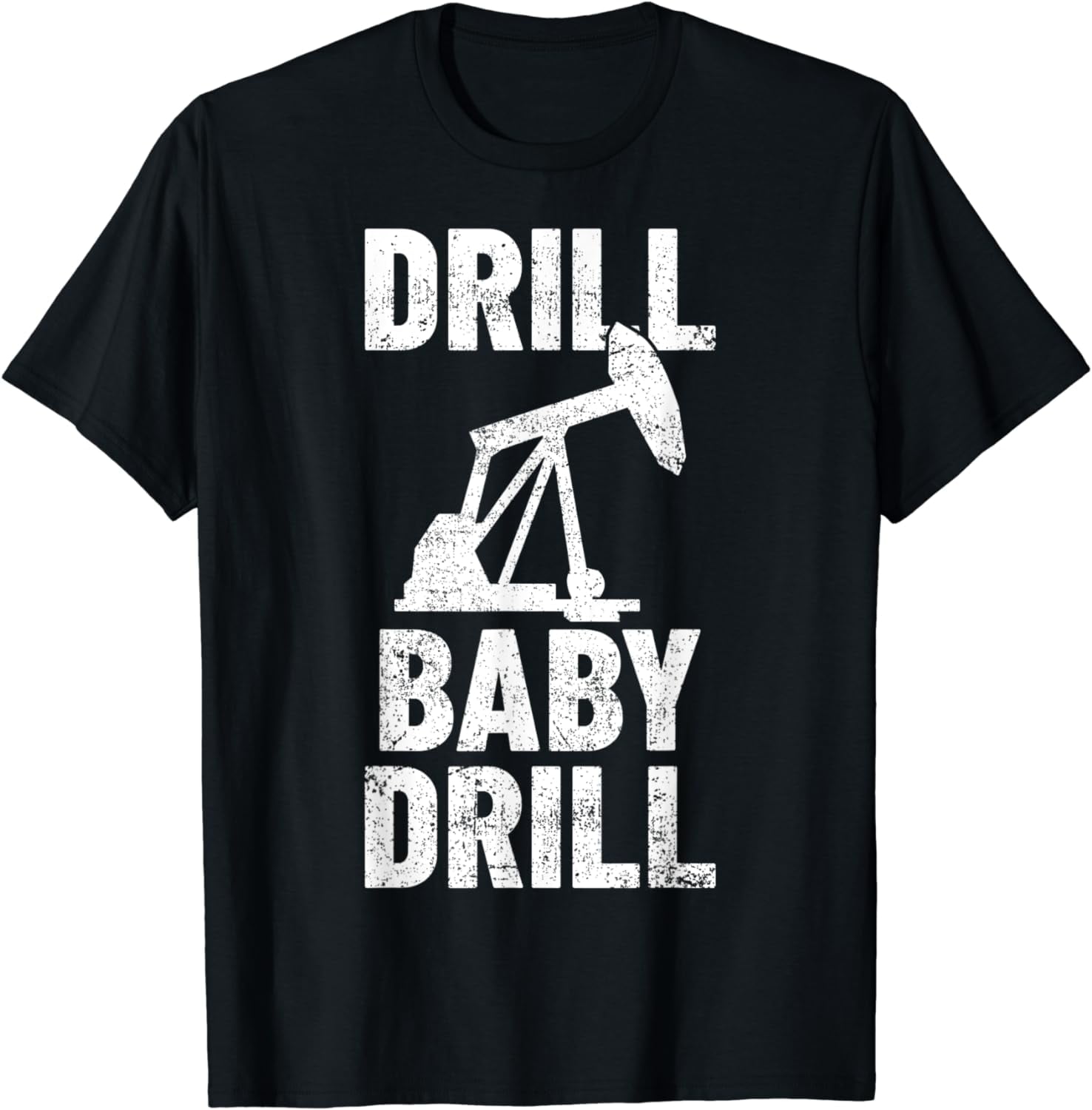Oil Rig Oilfield Pump Jack Oilfield Worker T-Shirt - Walmart.com