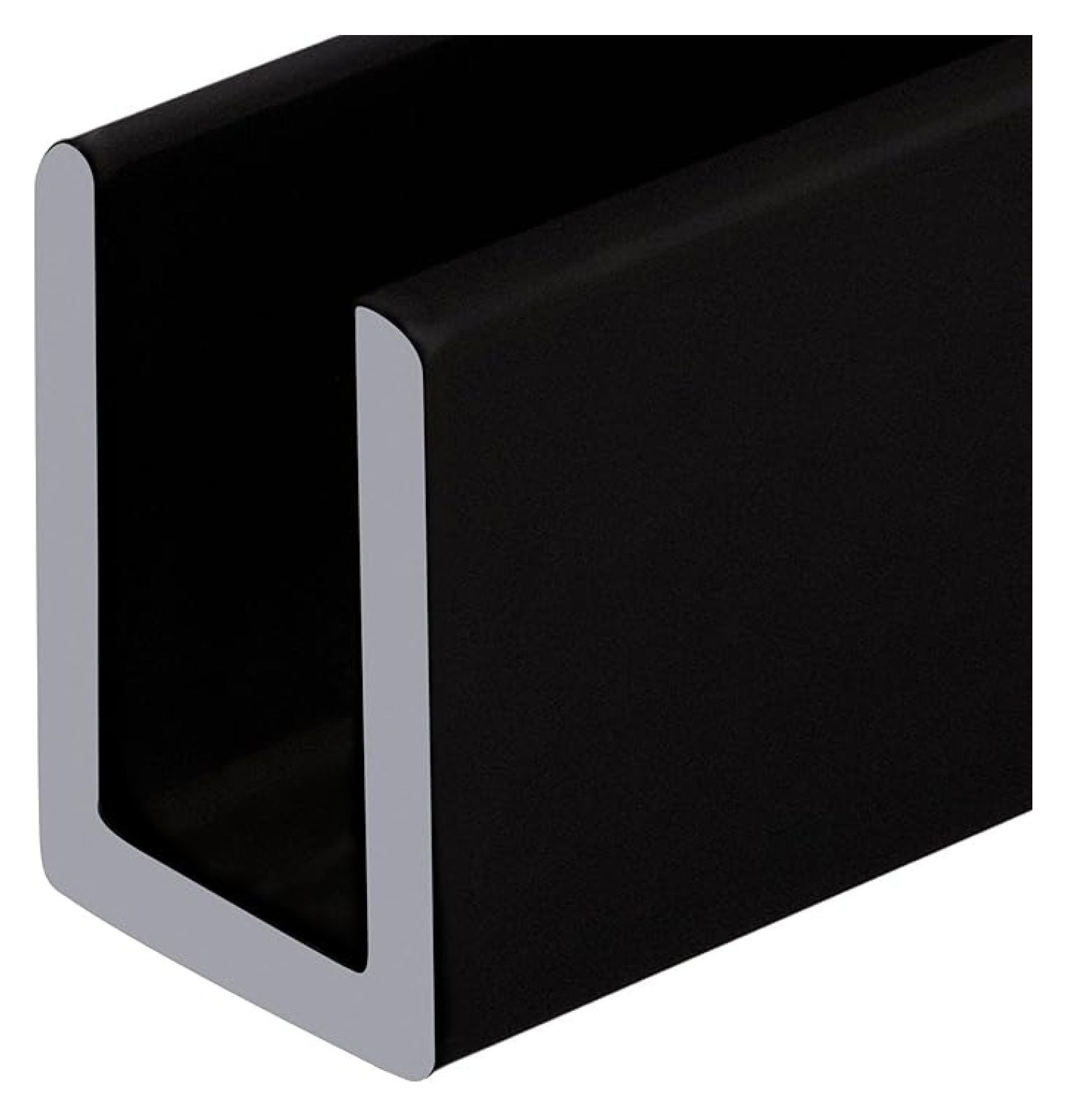 Oil Rub Bronze Shower Door U-Channel - 95" Aluminum Deep U Channel for ...