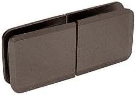 Oil Rub Bronze Square Beveled 180 Degree Glass-to-Glass Movable Transom ...