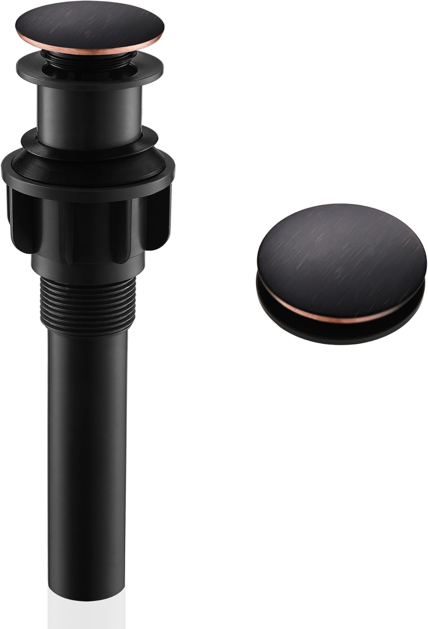 Oil Rubbed Bathroom Vessel Pop Up Sink Drain, Vanity Faucet Sink Drain ...