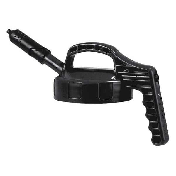 Oil Safe Mini Spout Lid,Black,Plastic,7 1/2 in H 100401 - Walmart.com
