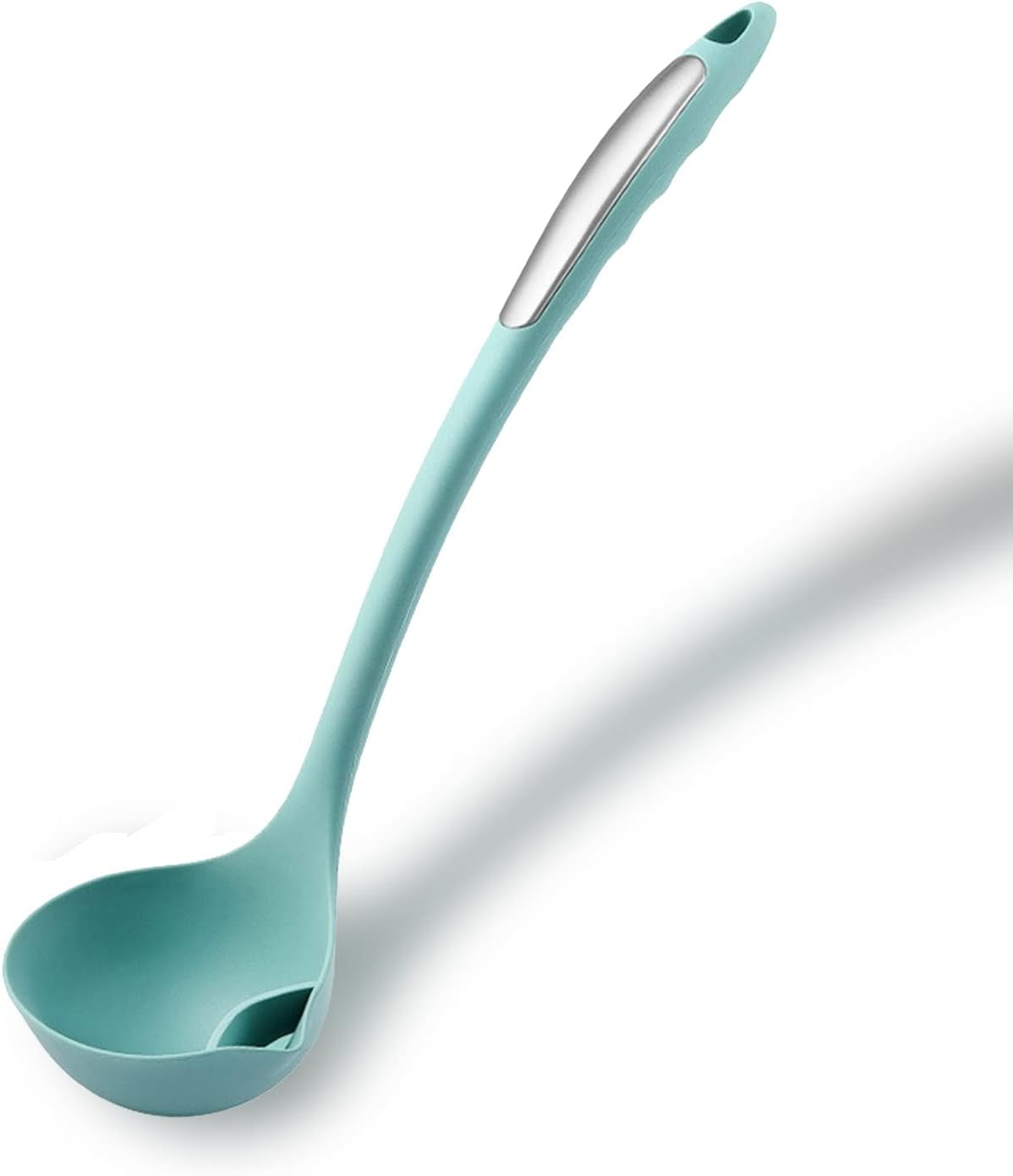 Oil Separator Soup Ladle Silicone Fat Separator Grease Ladel Separater ...