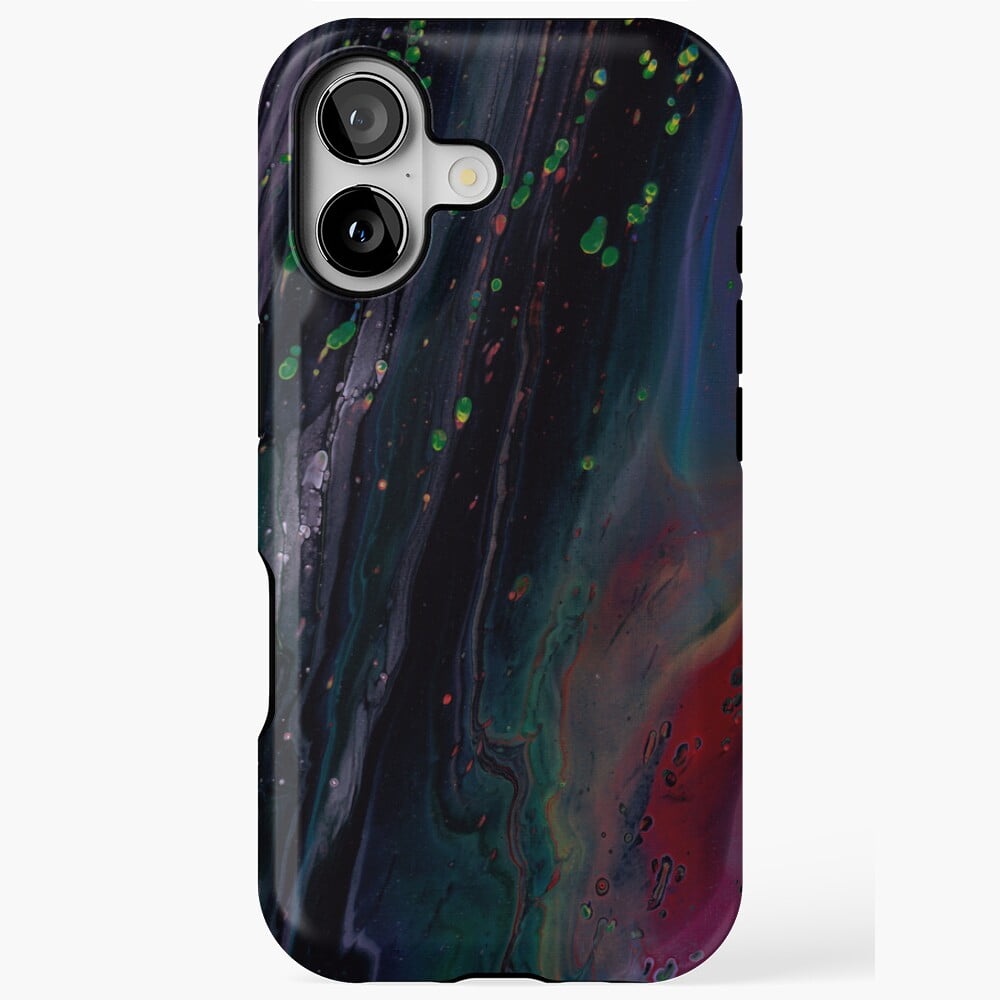 Oil Slick Abstract Colorful Blend Effect iPhone 17 through 11 Pro Max ...