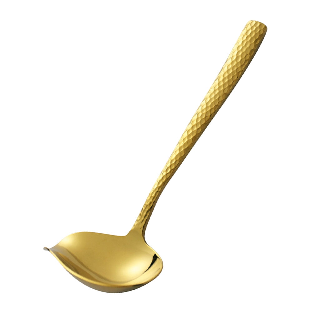 Oil Spoon Soup Spoons Heat- Resistant Desert Kitchen Cookware Pouring ...