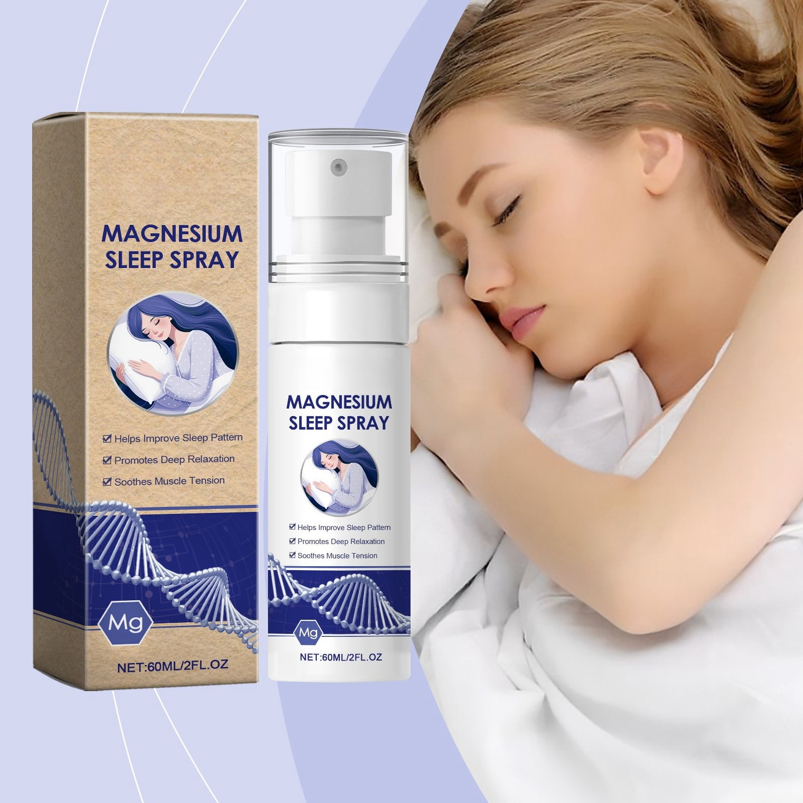 Oil Spray For Relaxation Better Sleep Stress And Anxiety Reduction ...