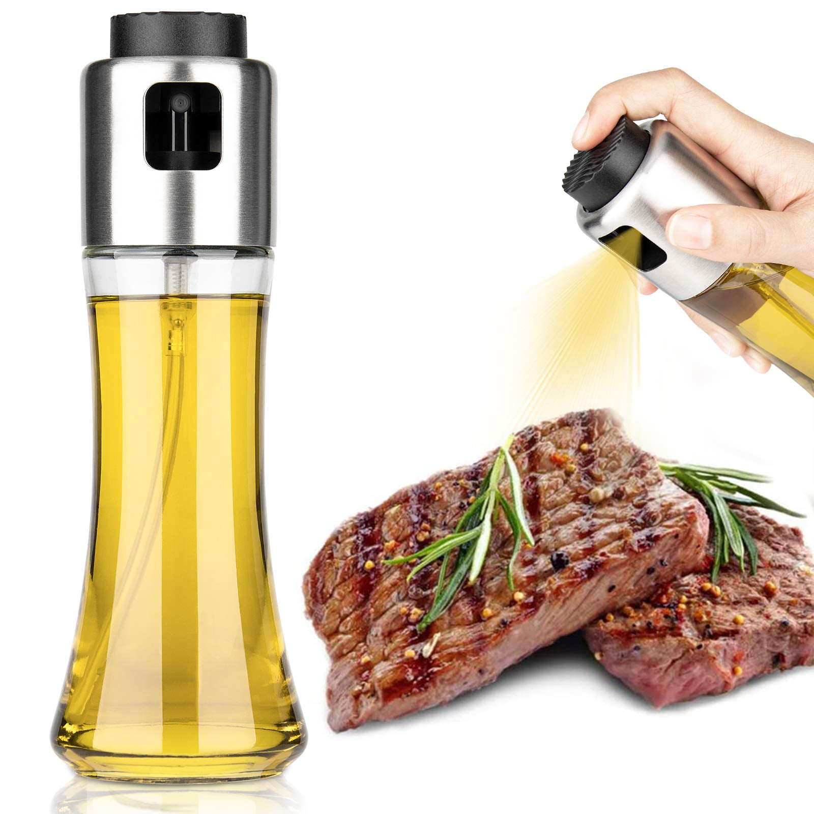 Oil Sprayer Set, Versatile Use Cooking Spray Bottle for Healthy Cooking ...