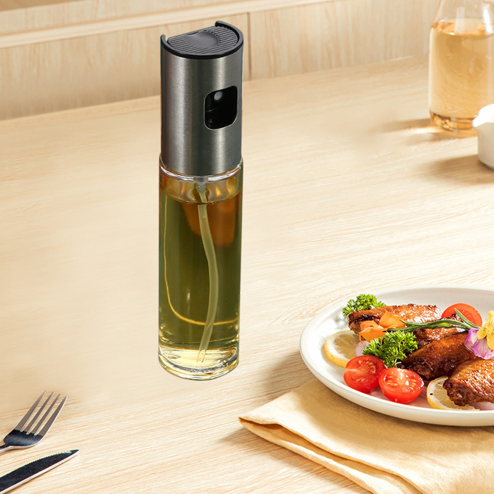 Oil Sprayer for Cooking,Olive Oil Sprayer Mister,Olive Oil Spray Bottle ...