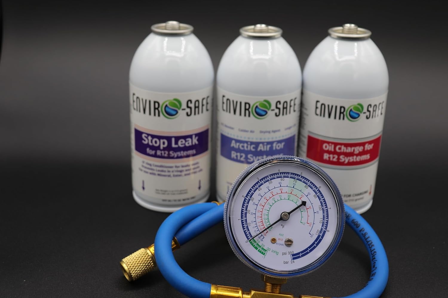 Oil, Stop Leak, Arctic R12 Additive with Brass Gauge - Walmart.com