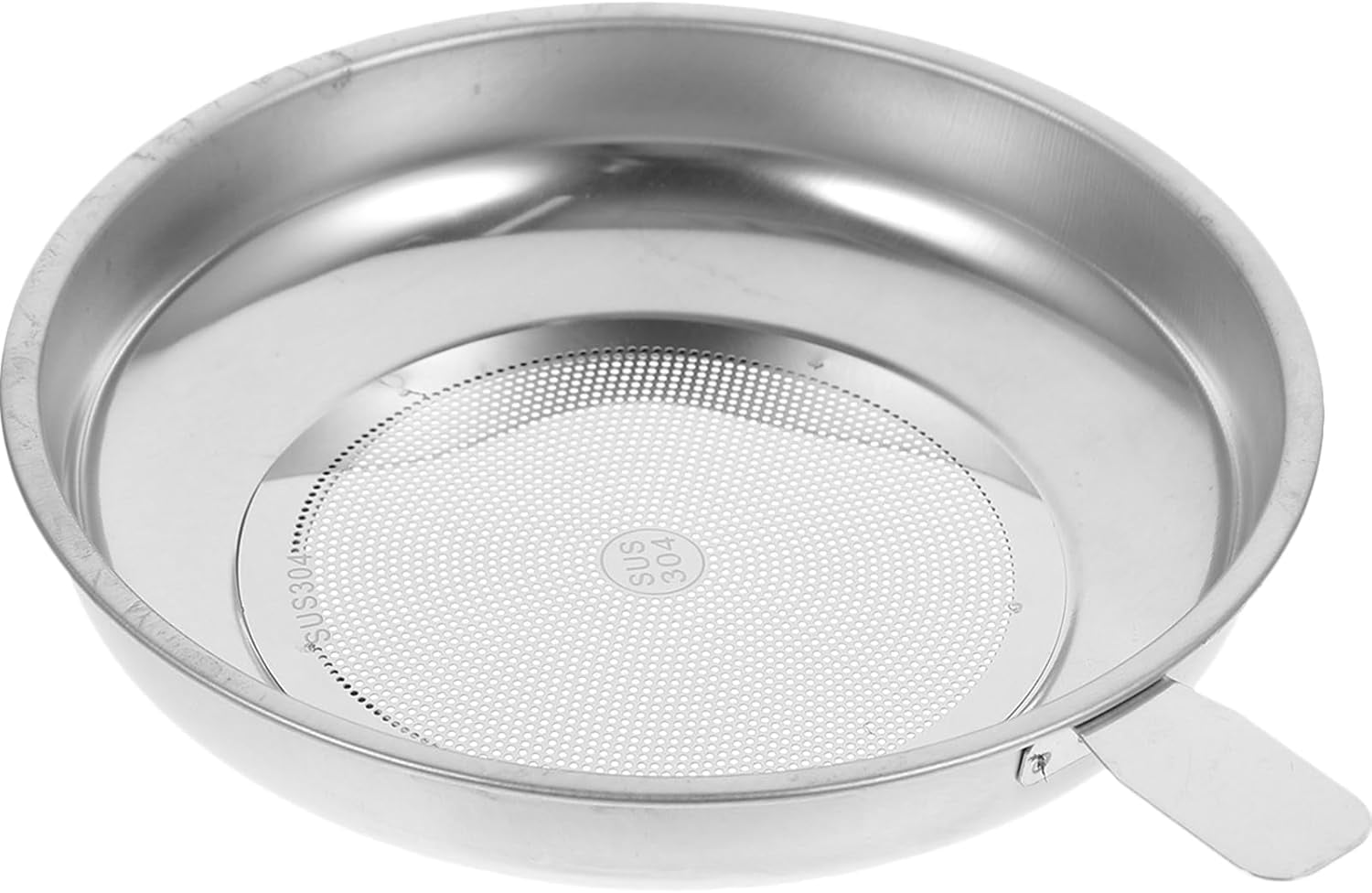 Oil Strainer Pot Filter Stainless Steel Bacon Grease Saver Fine Mesh ...