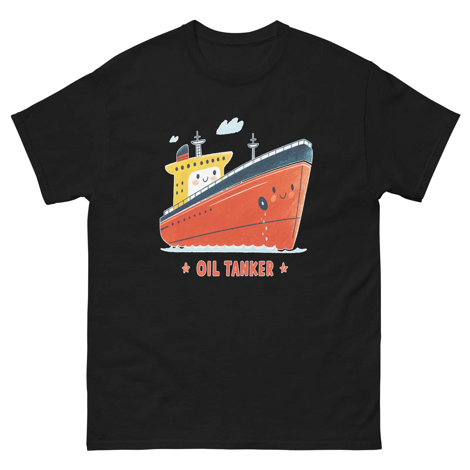 Oil Tanker Transportation Vehicle Illustration T-Shirt - Walmart.com