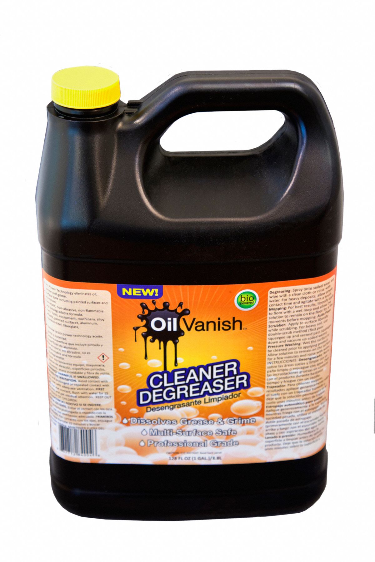 Oil Vanish Cleaner/Degreaser,1 gal,Spray Bottle,PK4 8505-004 - Walmart.com