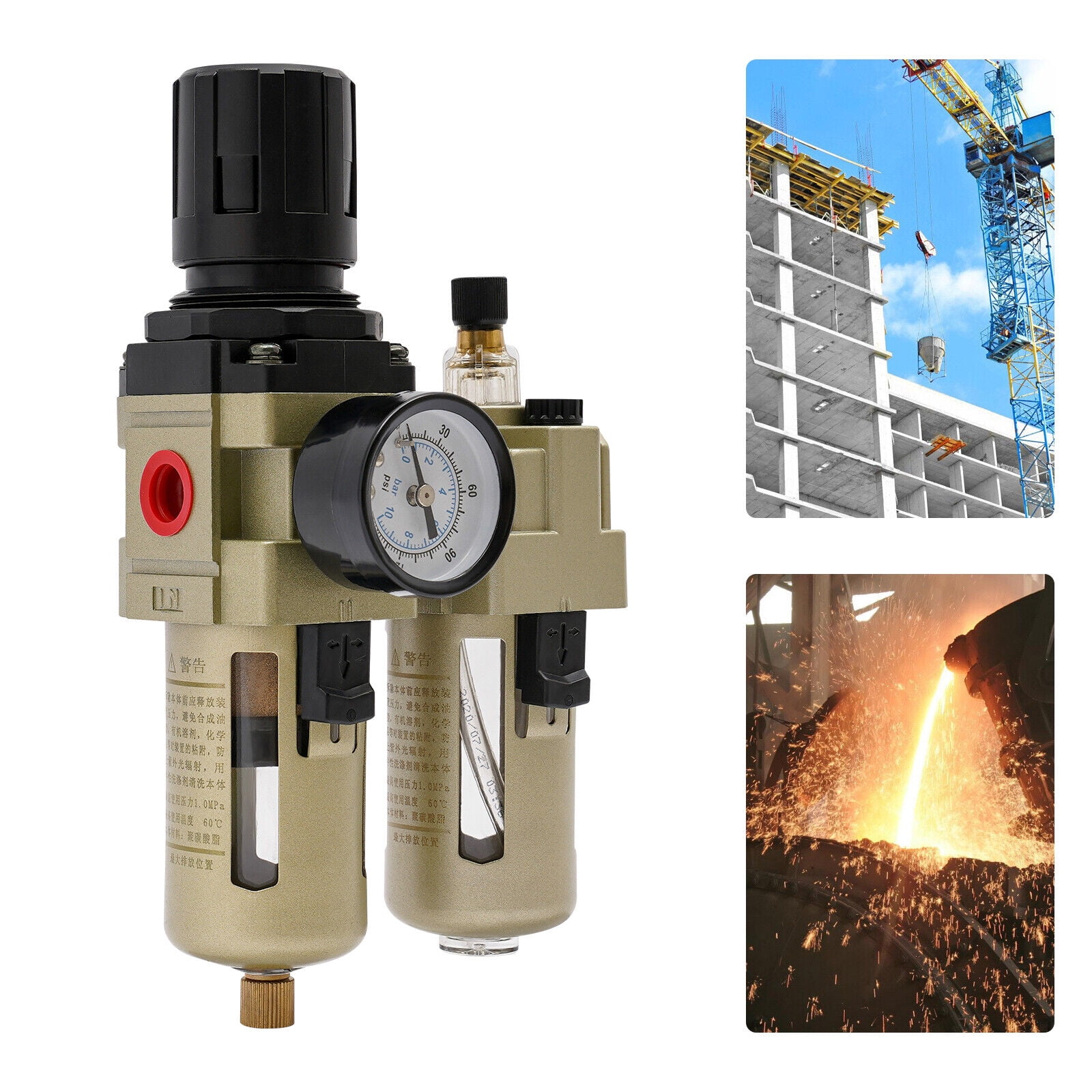 Oil Water Separator Regulator Trap Filter Tire Changer Machine Part ...
