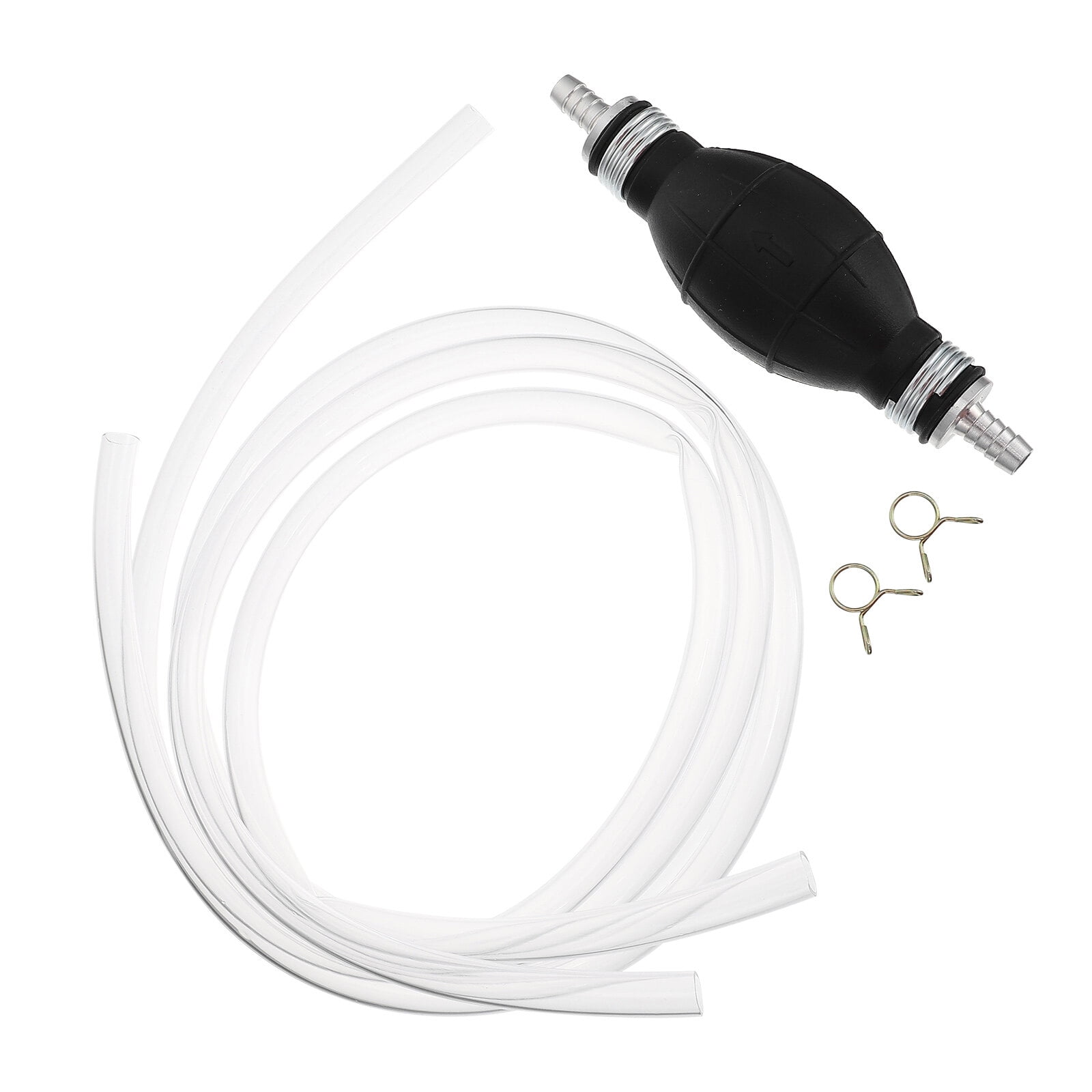 Oil Water Siphon Pump Absorber Transparent Hose Air Transfer - Walmart.com