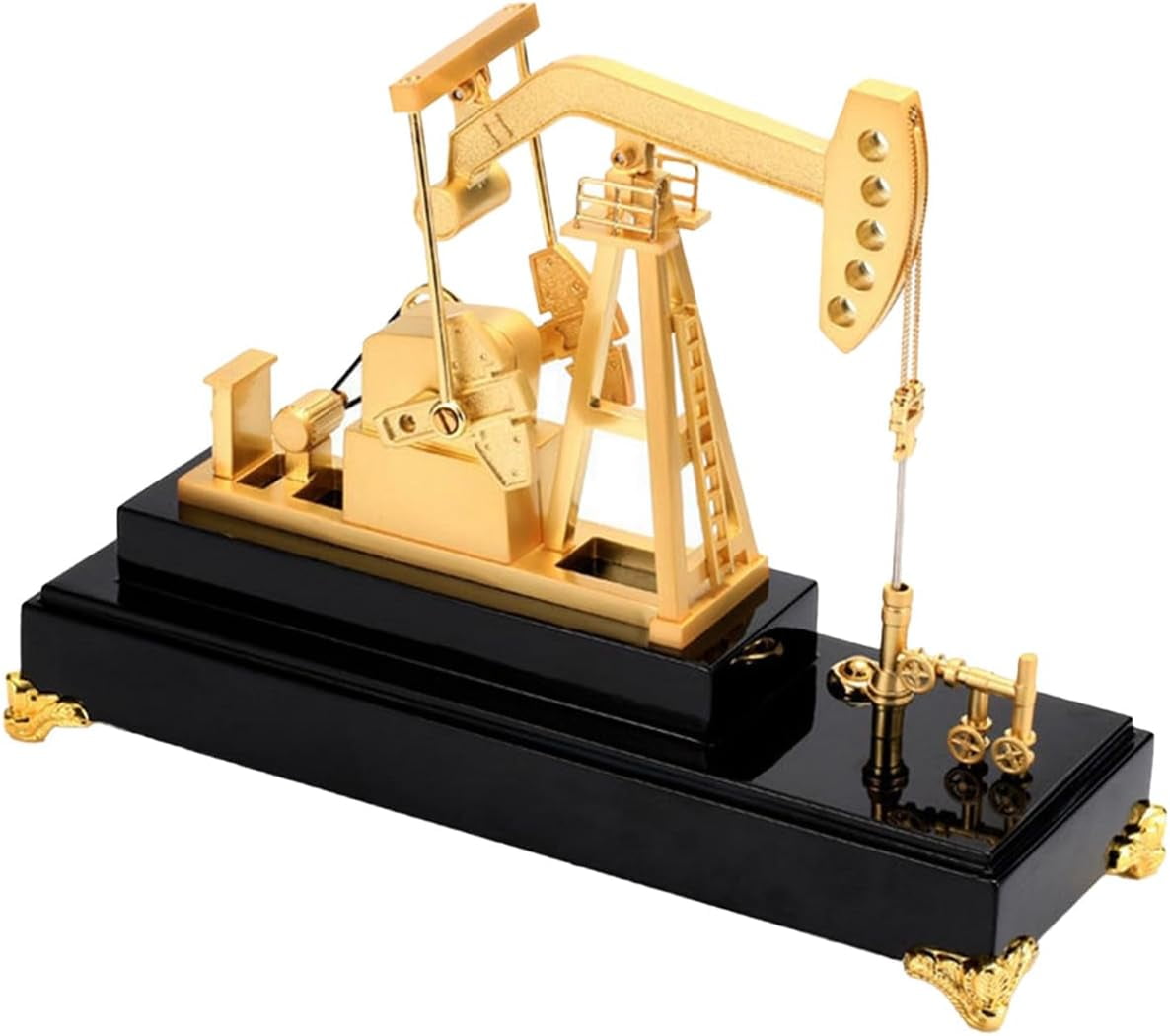 Oil Well Pump Jack Metal Model, Electric 3D Pumping Unit Model ...