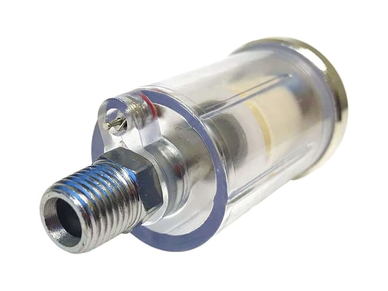 Oil and Water Separator Air Line Compressor Filter Air Hose Line (1/4 ...