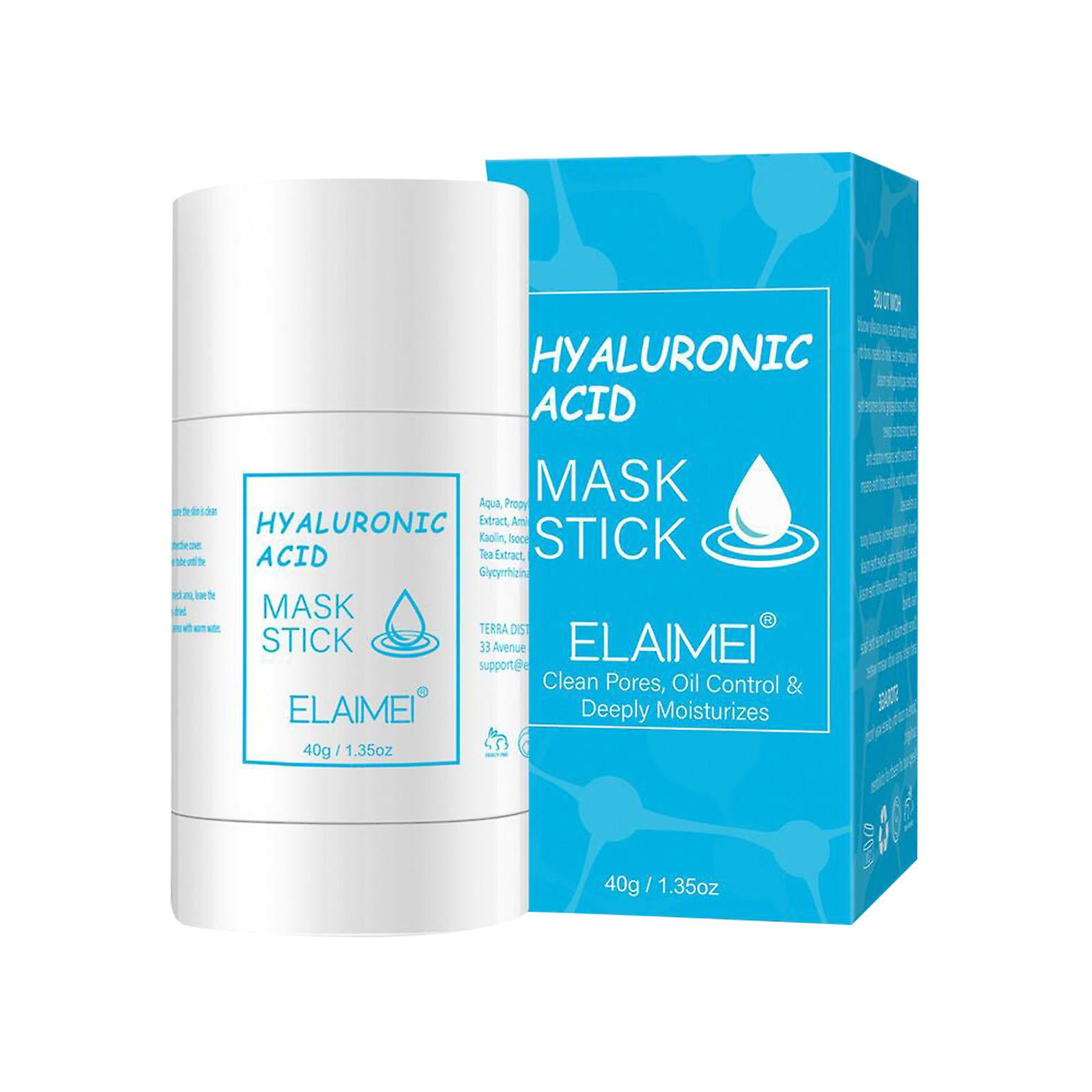 Oil-control Mask Mud Cleans Pores Blackheads Hyaluronic Balances Oil ...