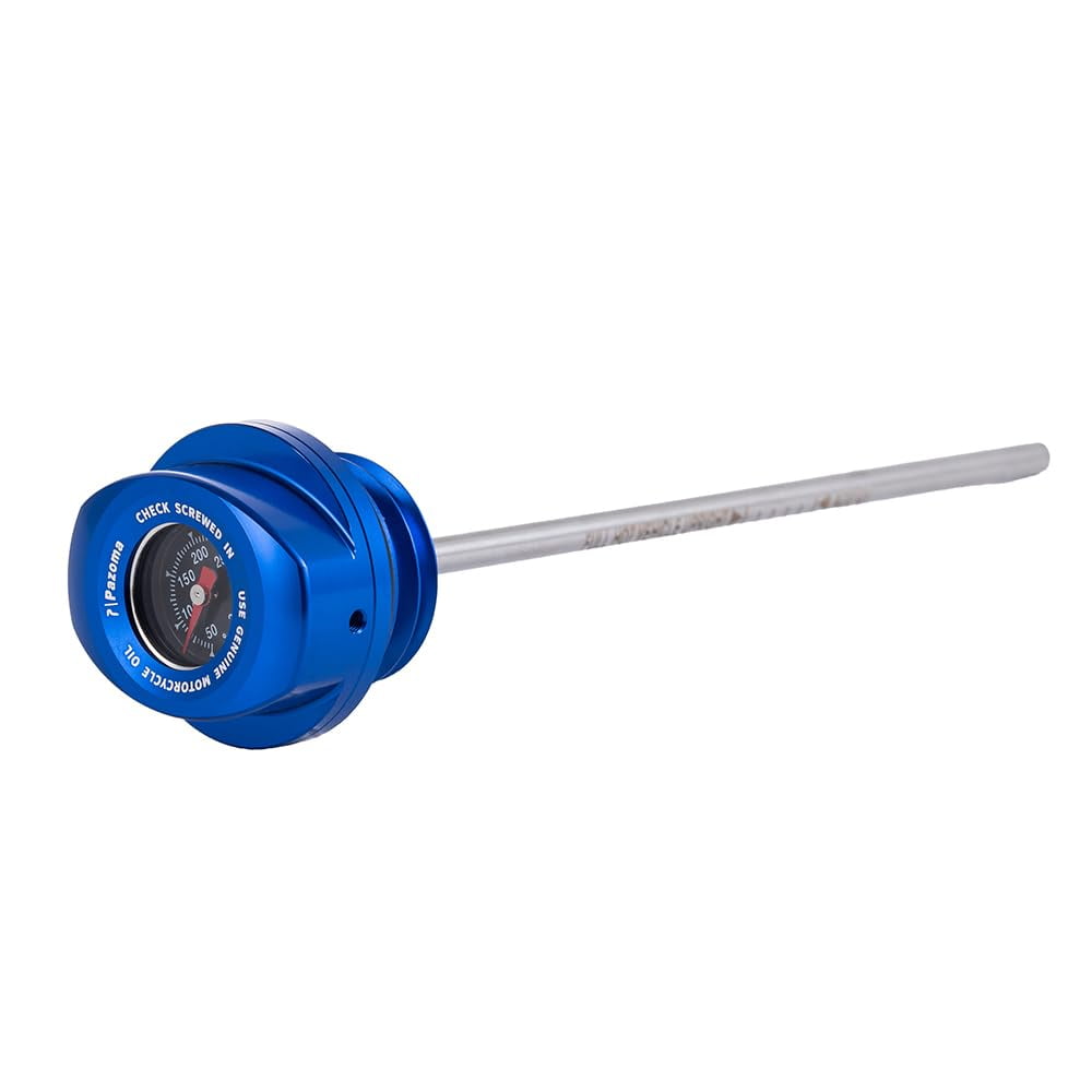 Oil dipstick with oil level indicator, oil temperature gauge compatible ...