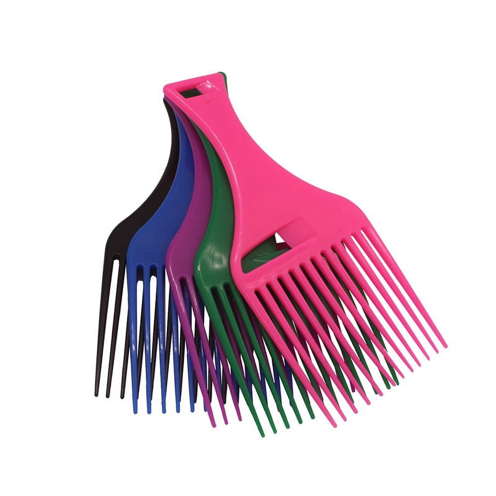 Oil hair comb hair salon styling pick hair fork comb big back head ...