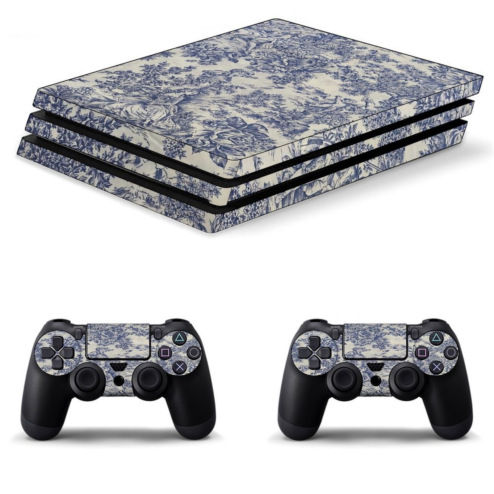 Oile De Jouy PS4/PS4 Pro/PS4 Slim Skin Sticker For Console And ...