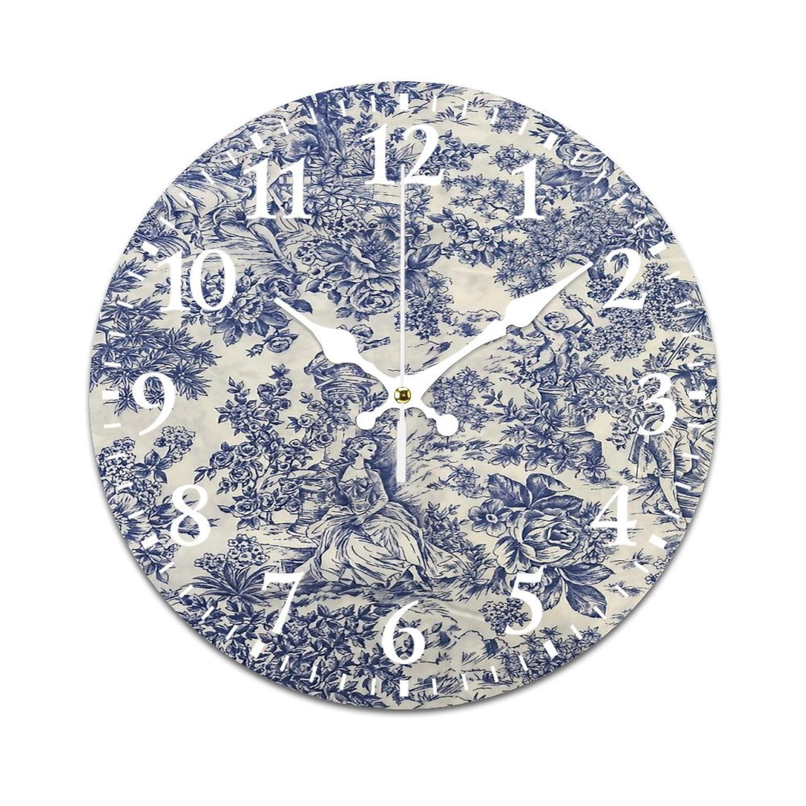 Oile De Jouy Wall Clock Modern Design Clocks Wall Hanging Home Office ...