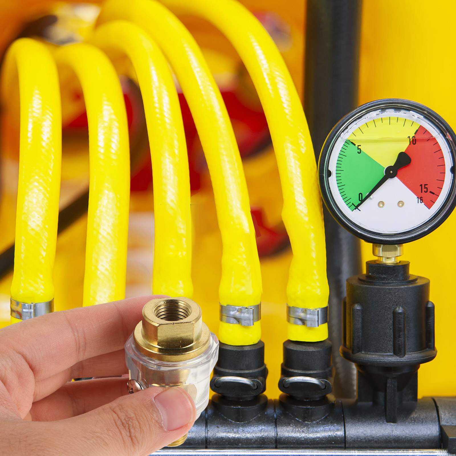 Oiler Lubricator 1|4 Inch In Air Tool Oil Lubricator Compressor ...