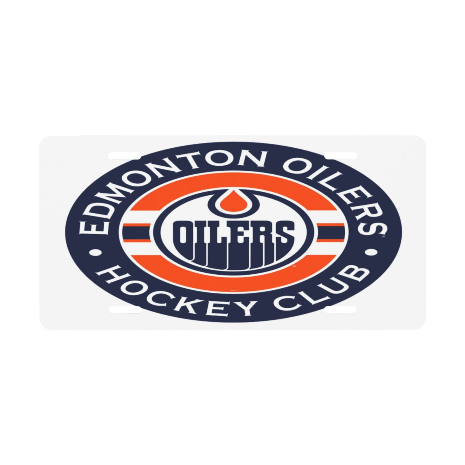 Oilers Hockey Team Custom Aluminum License Plates, Lightweight, Durable ...
