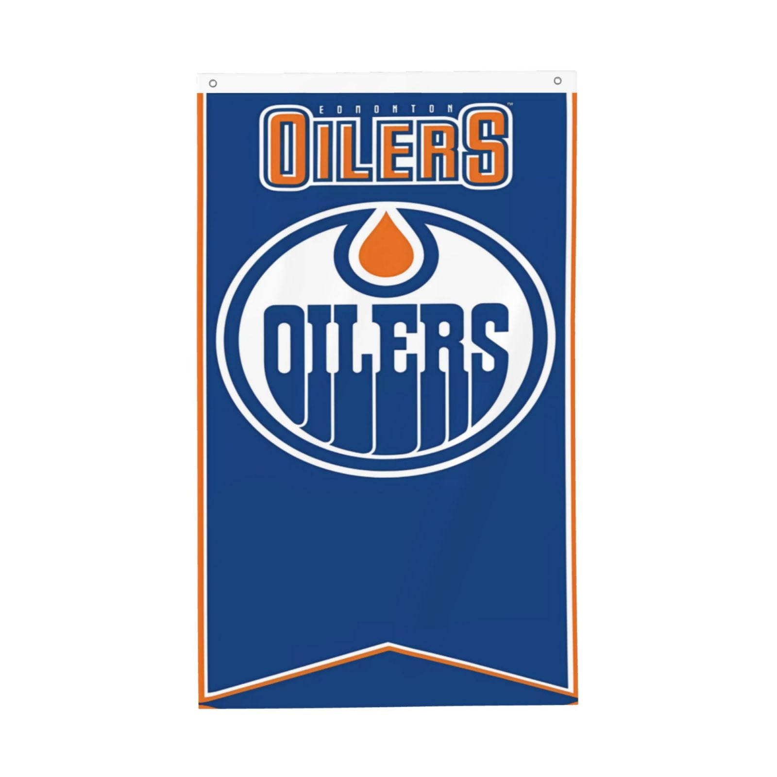 Oilers Ice Hockey Team 3x5ft Vertical Double Sided Polyester Flag ...